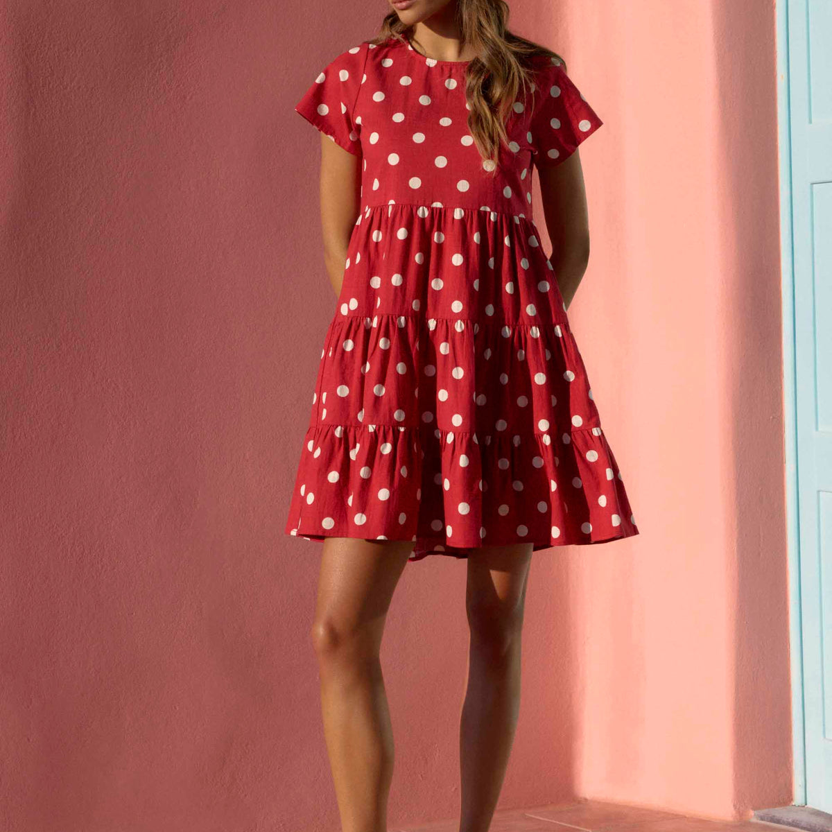 Mili Tall Dress In Chilli – Mister Zimi