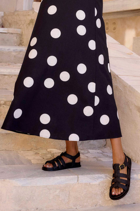 Athena Sandal In Black – Mister Zimi