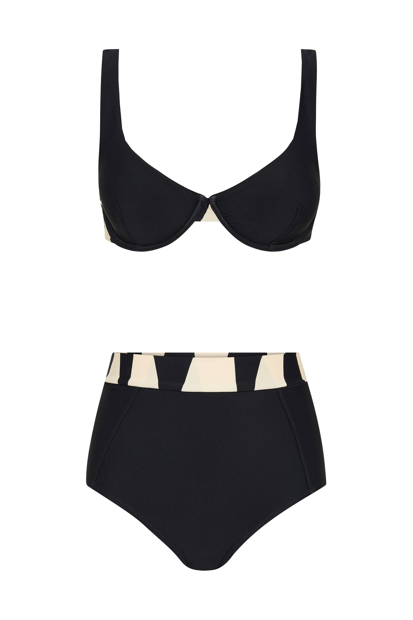 Babs Bikini In Noir Palm – Mister Zimi