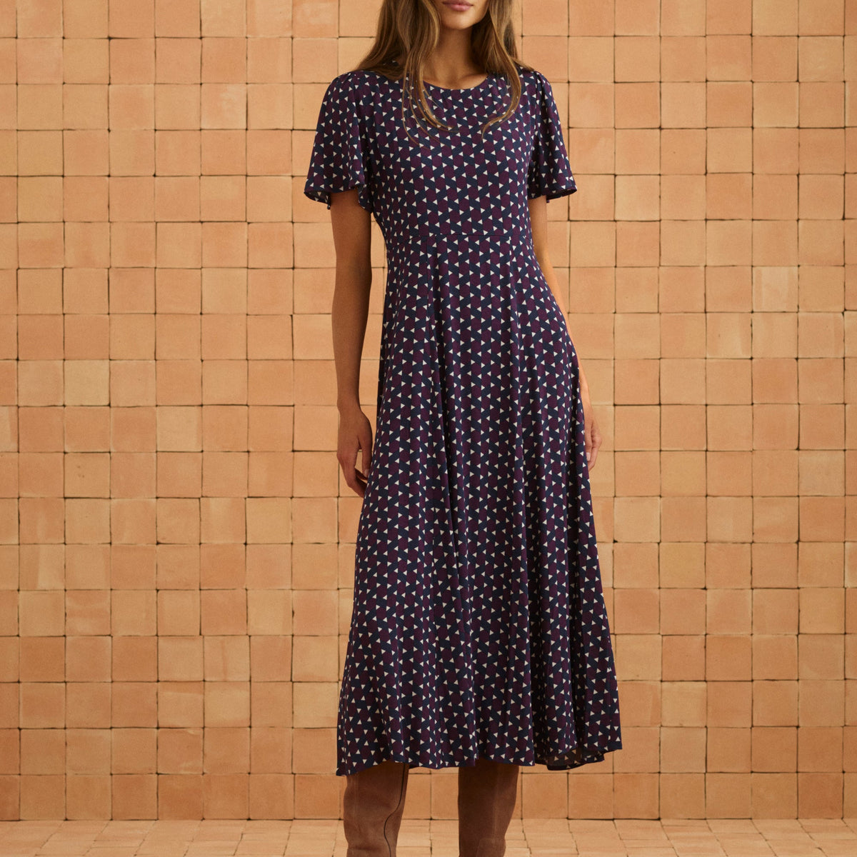 Brydie Dress In Yarrow | Mister Zimi