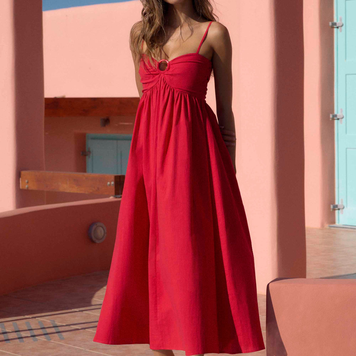 Hula Dress In Poppy – Mister Zimi