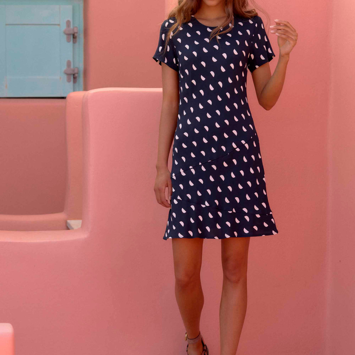 Juno Dress In Lune – Mister Zimi