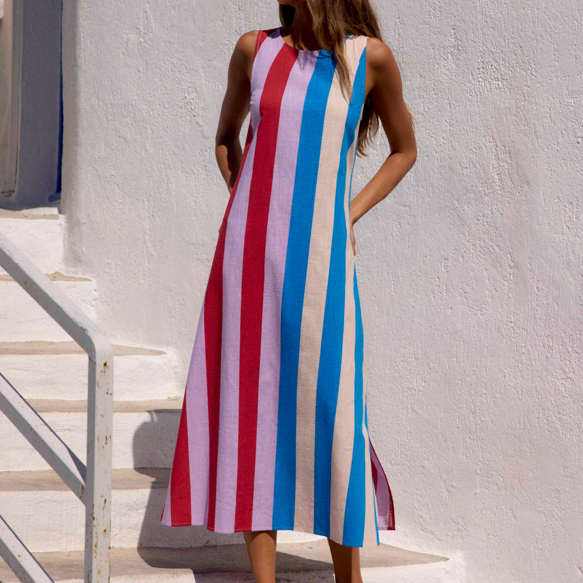 Madison Dress In Naxos – Mister Zimi