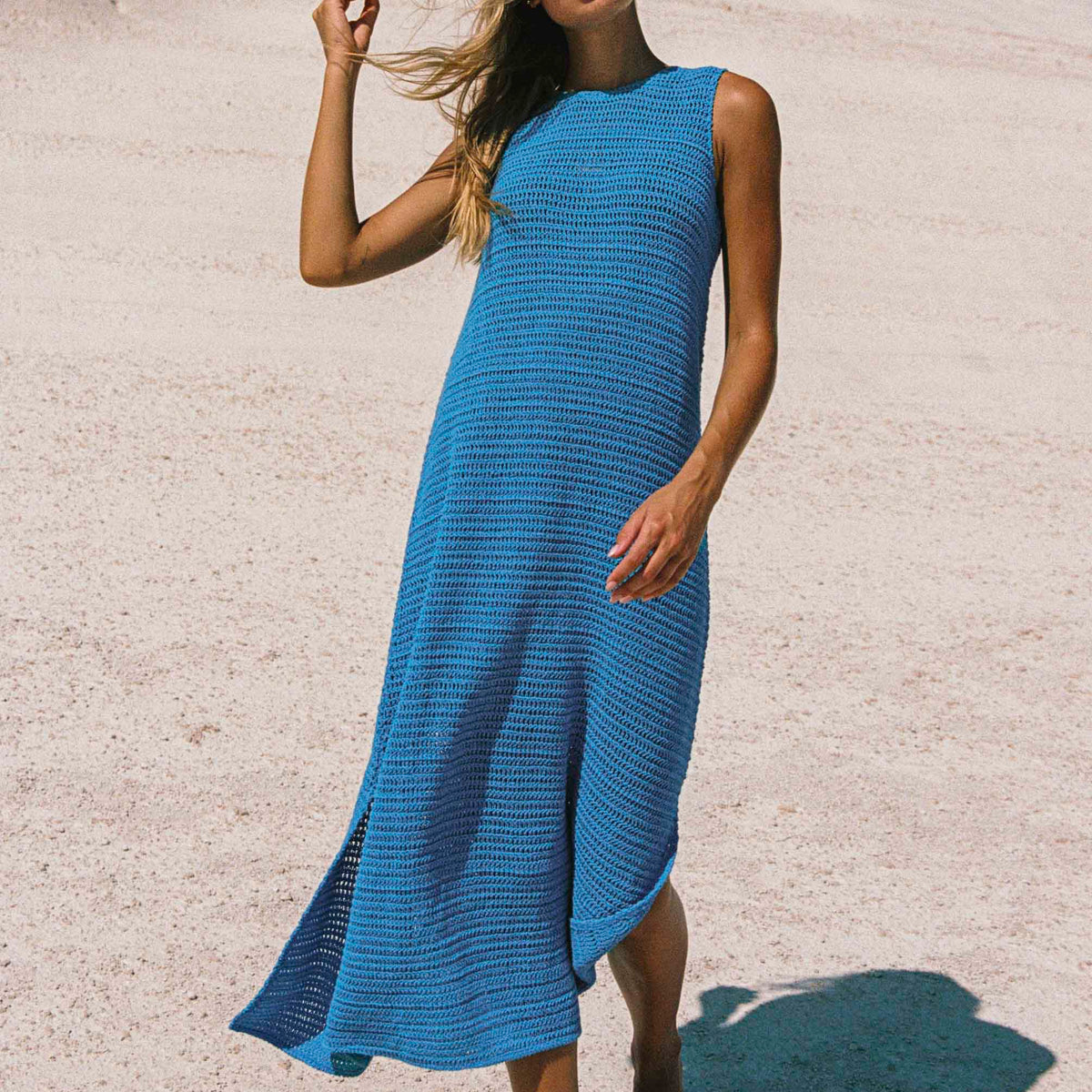 Paloma Dress In Lagoon – Mister Zimi