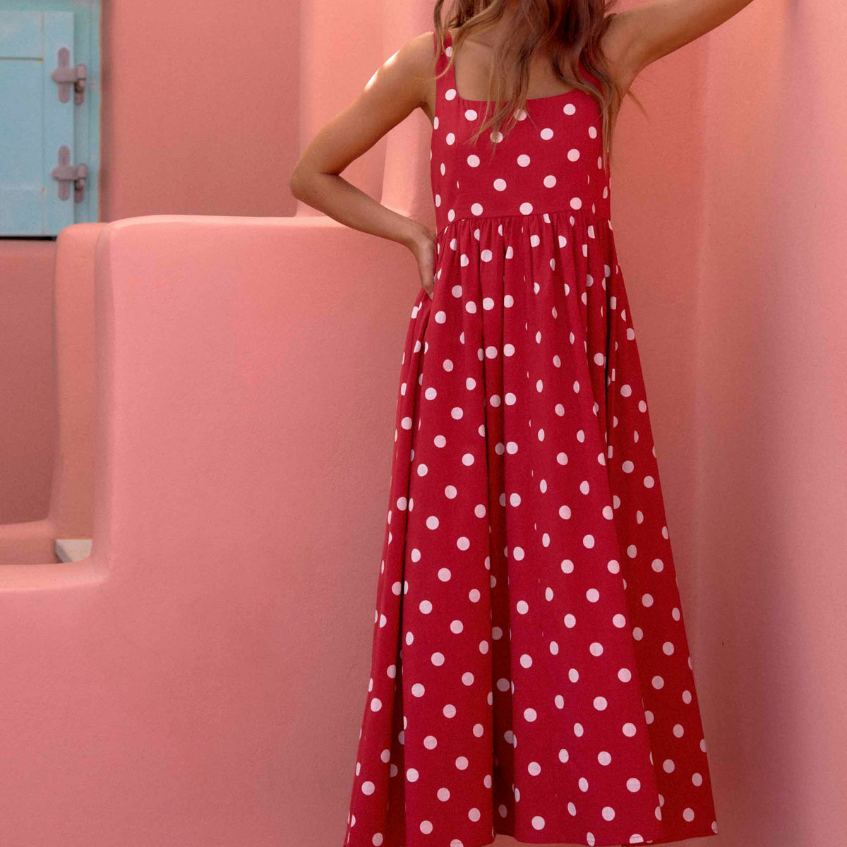 Pip Dress In Chilli – Mister Zimi